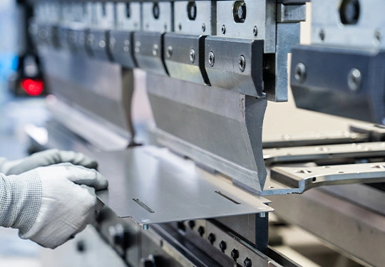 Cold sheet metal processing services